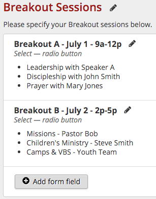 How to Set Up Breakout Sessions with Attendee Details