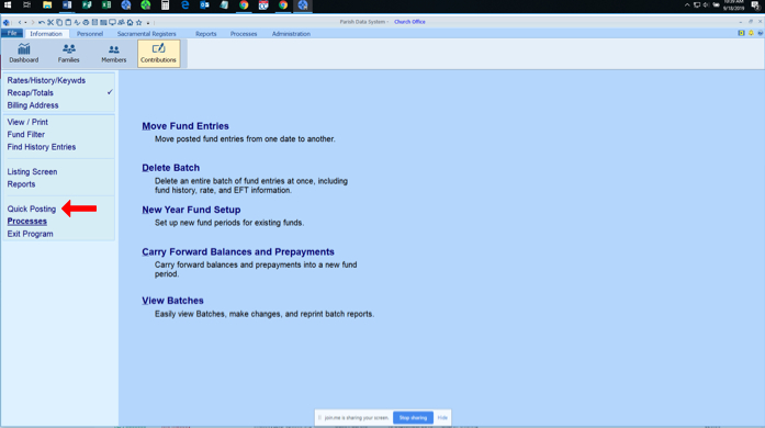 Learning about Parish Data Systems