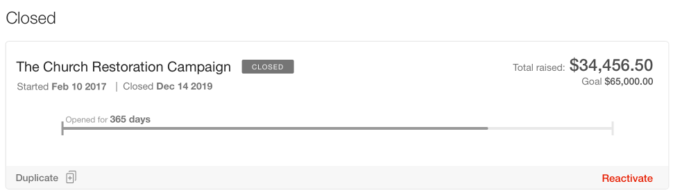 Learning about Campaigns