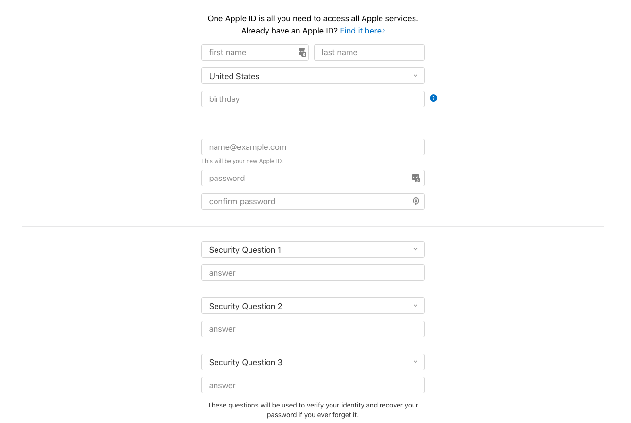 How to Create a Team Apple ID