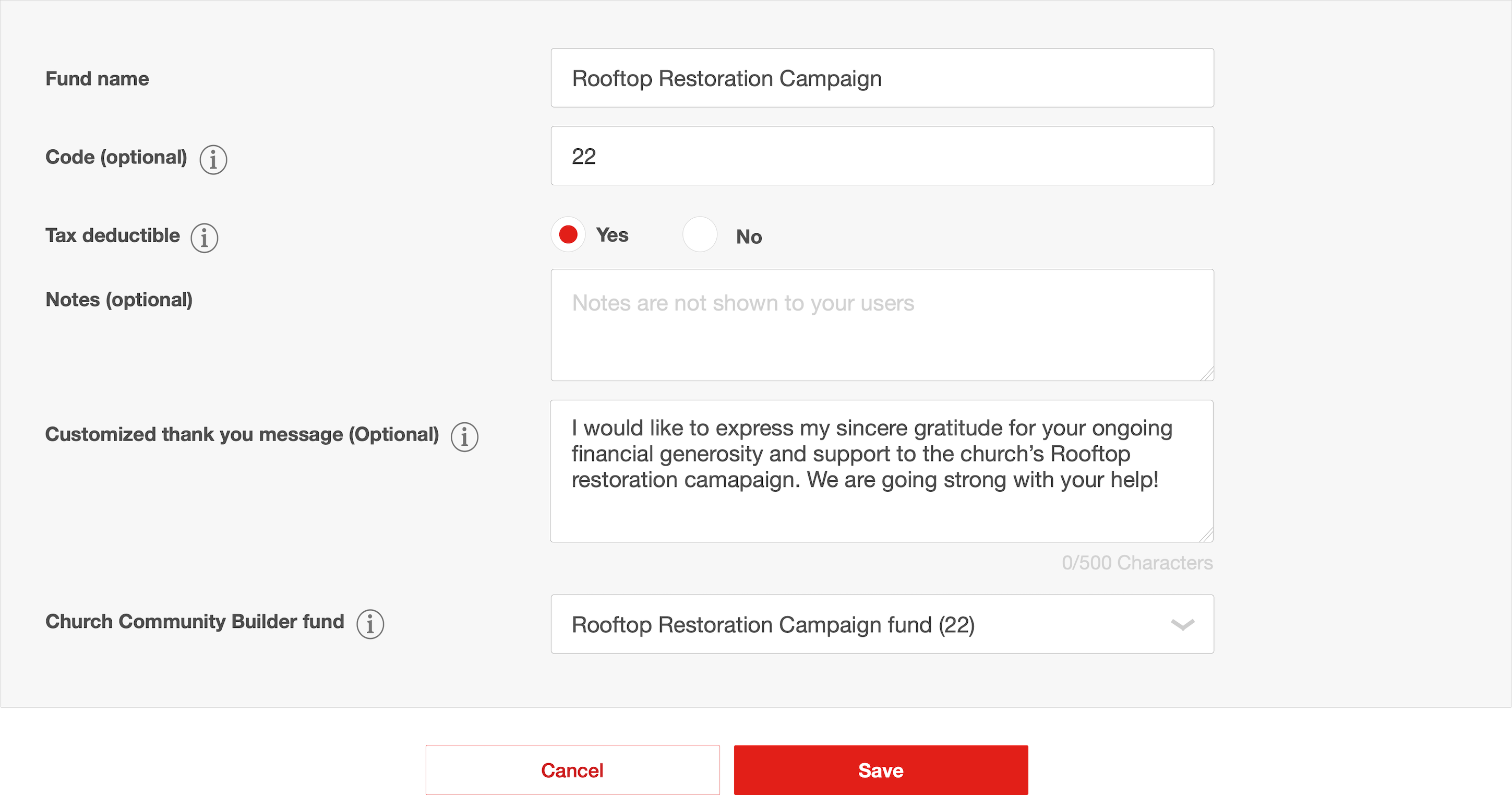 How to Customize the Thank you Message