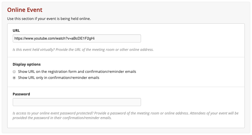 How To Create Your First Event