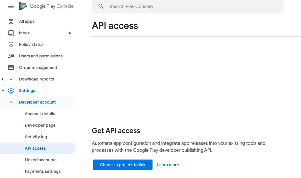 How to Set up your Google Publishing API