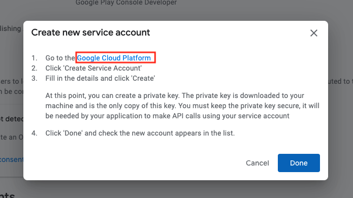 How to Set up your Google Publishing API
