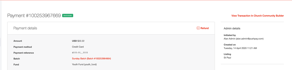 How to View Transaction Details