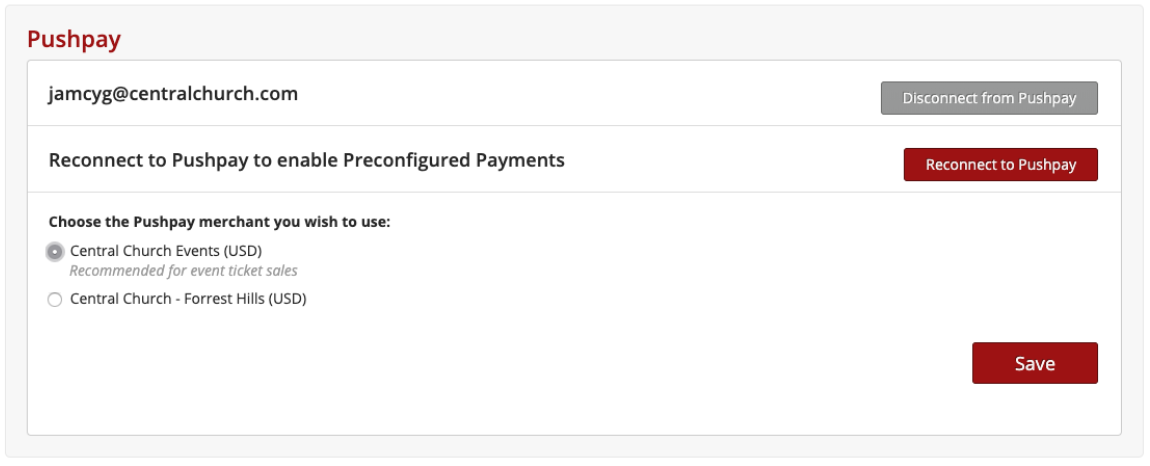 Event Registration Payment Flow