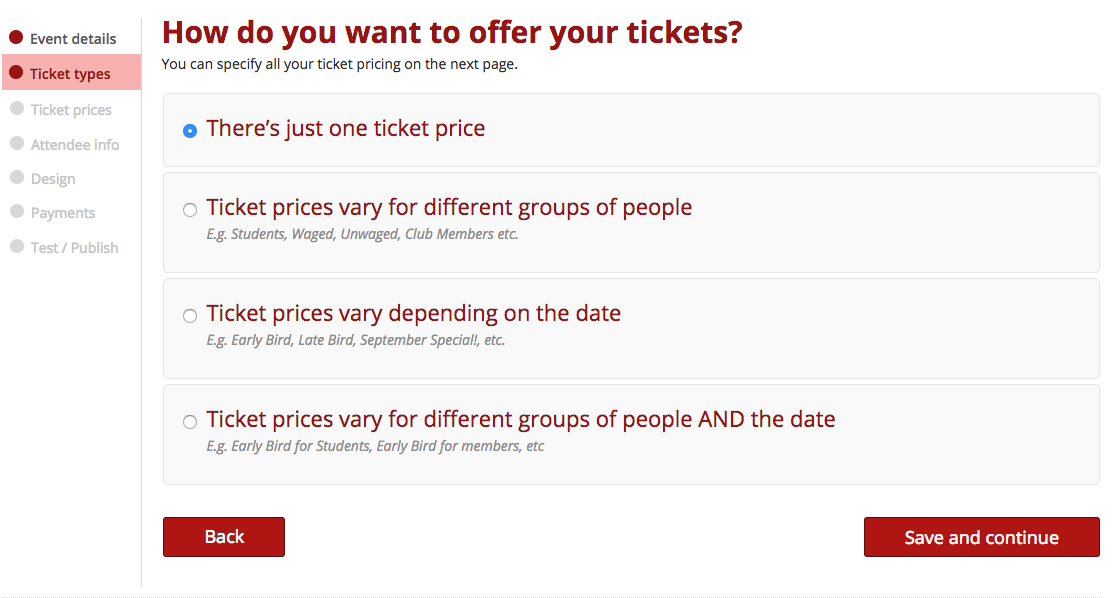 How To Create Your First Event