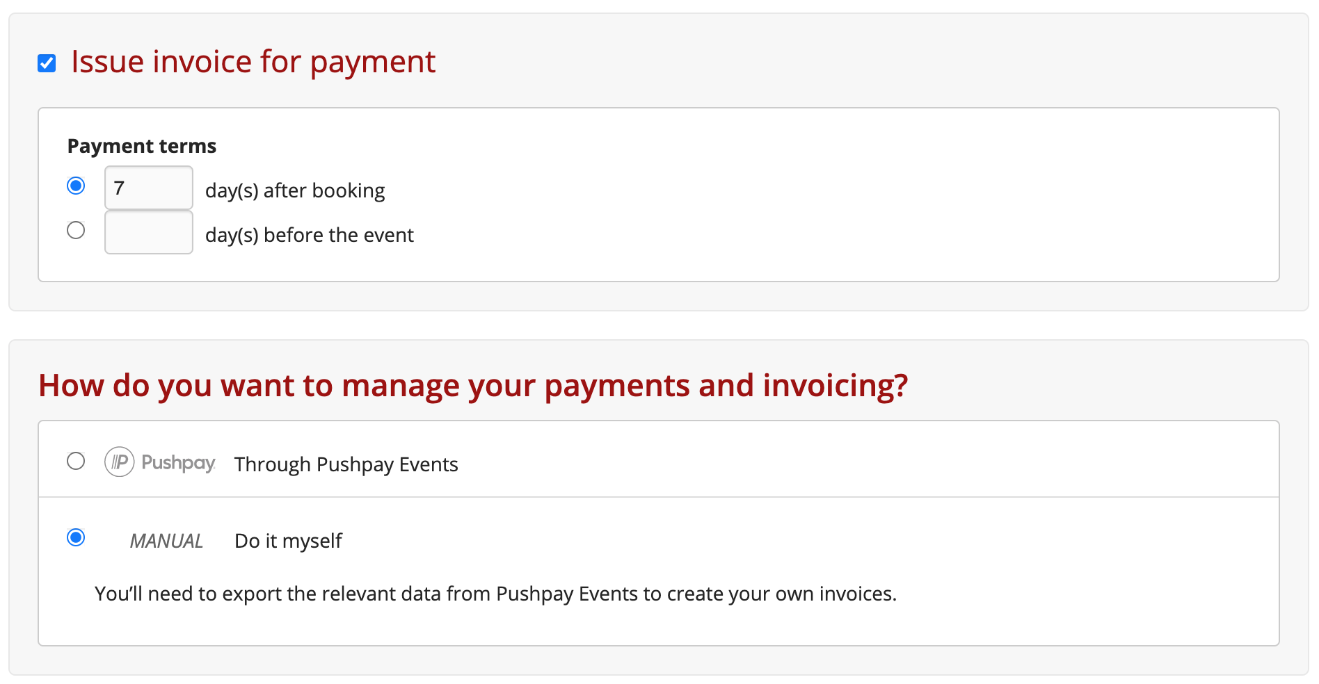How To Create Your First Event
