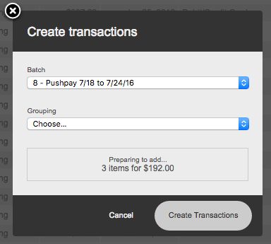 How to Reconcile with Pushpay Giving and Pushpay ChMS (previously CCB)