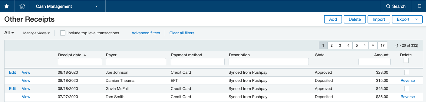 Learning about the Sage Intacct Integration