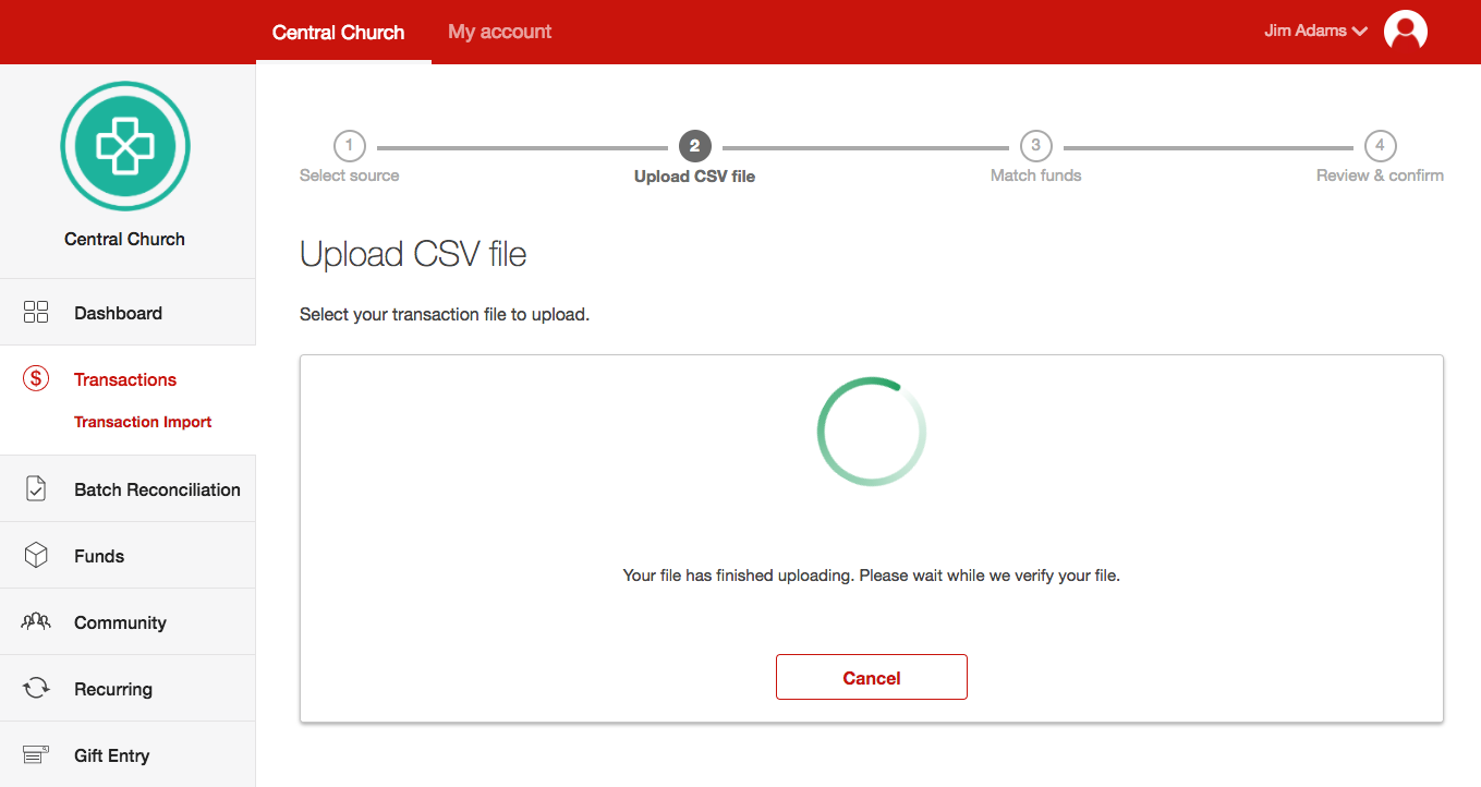 Learning about Transaction Import