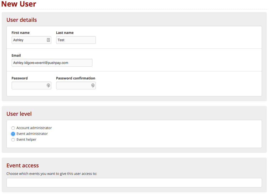 FAQ - Events in Pushpay Giving