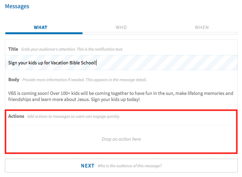 How to Add Actions to a Notification