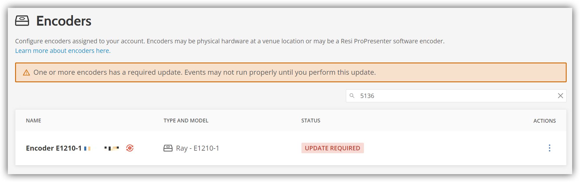 How Do I Update My Hardware Encoder?
