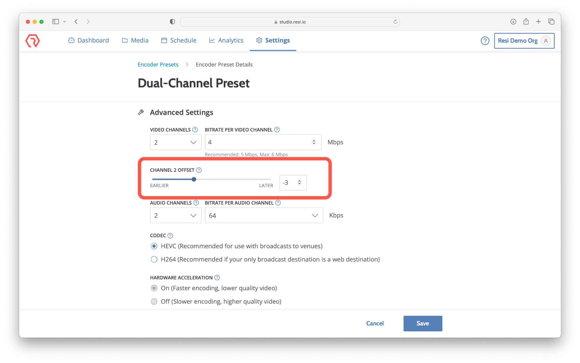 Dual-Channel (Video) Encoding