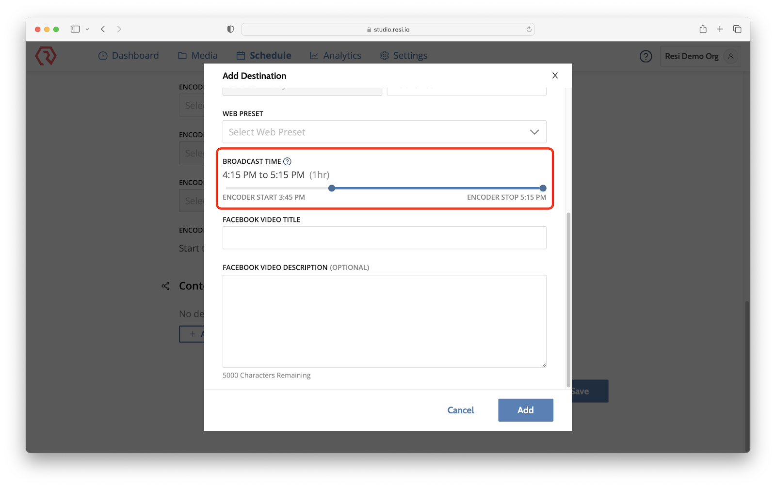 How to Stream to Facebook