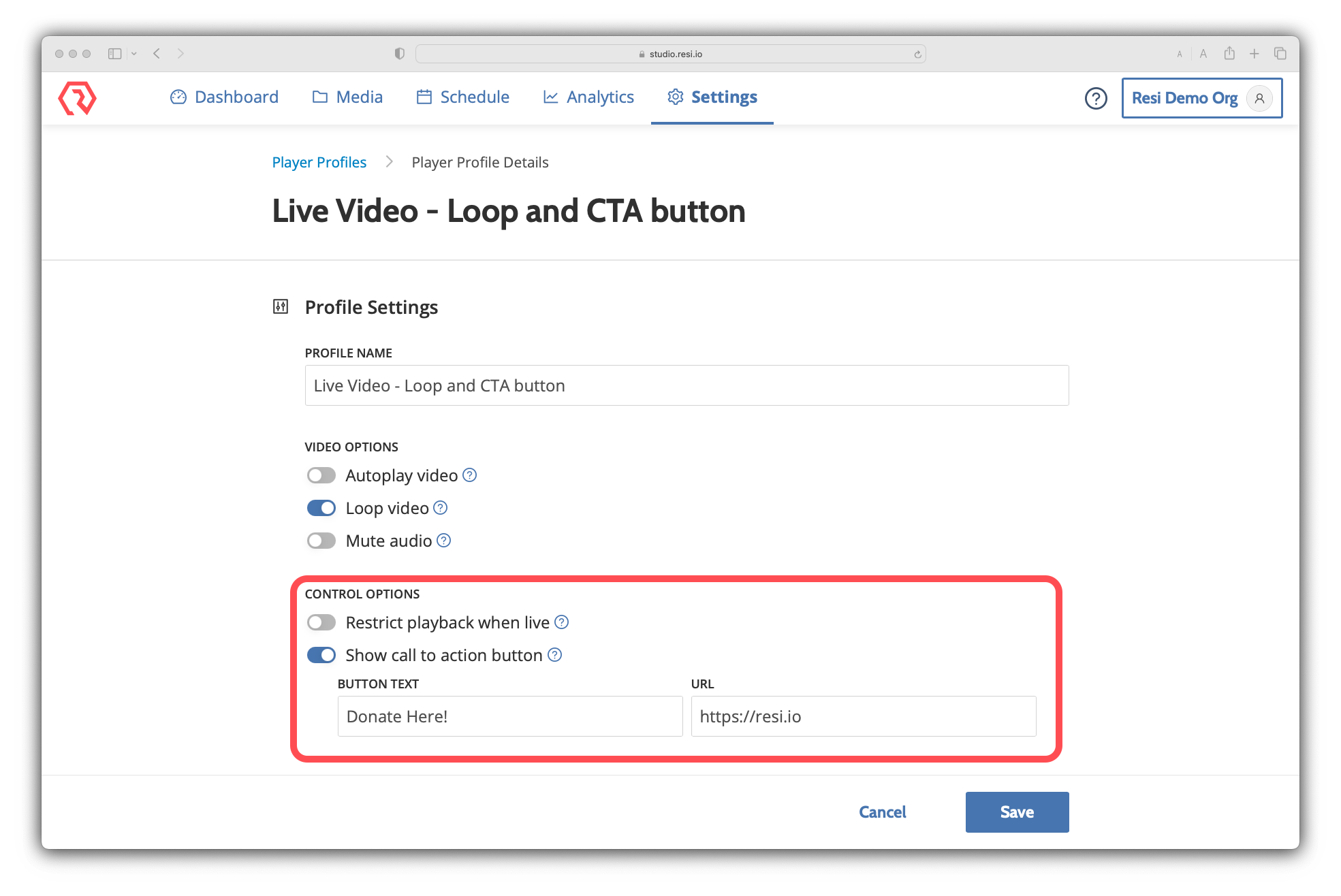 Use The Call To Action (CTA) Button